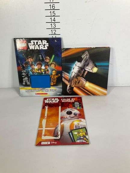 3 ‘Star Wars’ Themed Books and Activity Items - Hash Auctions