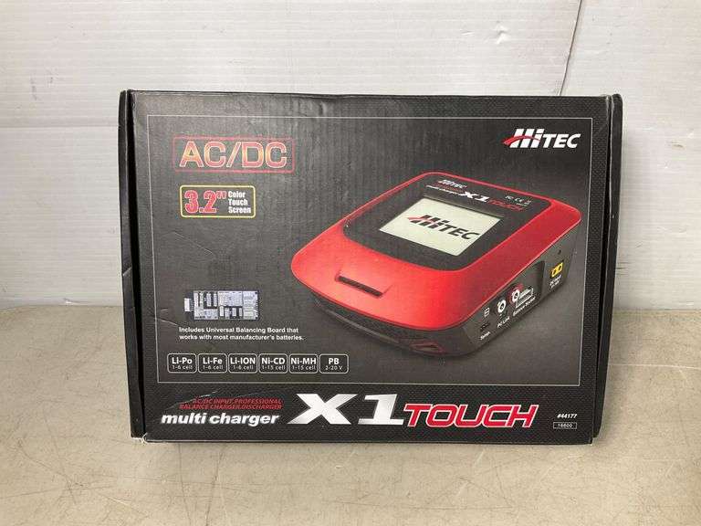 Hitec X1 Touch AC/DC Multi-Charger - Hash Auctions