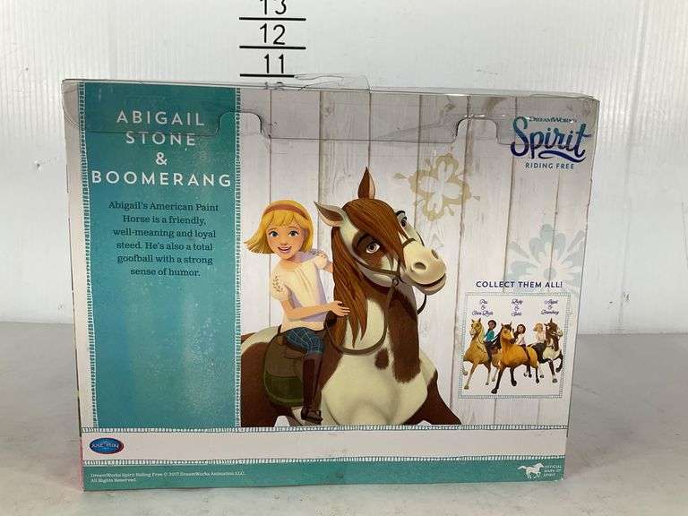 DreamWorks Spirit Riding Free Abigail & Boomerang Figure Set - Hash ...