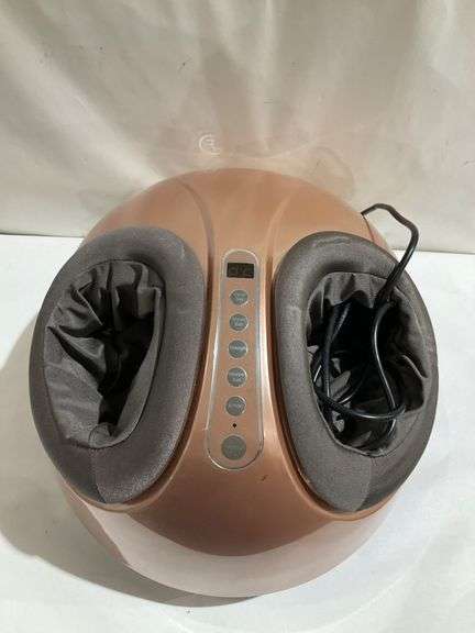 Electric Foot Massager with Control Panel in Copper Tone - Hash Auctions