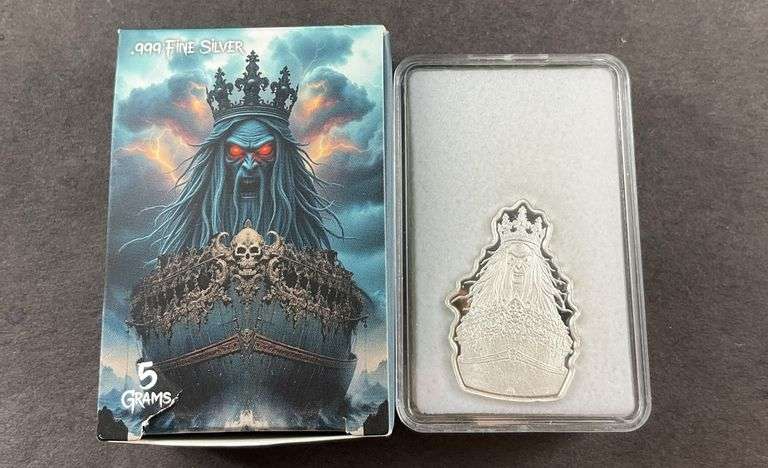 Limited Edition of 3000 Minted 5 gram Silver by Geiger Edelmetalle 5 ...