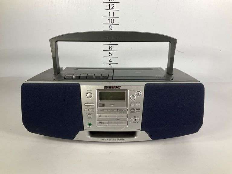 Sony CFD-S38 CD Radio Cassette Recorder with Carrying Handle - Hash ...