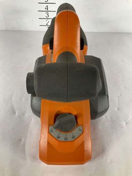 Ridgid R888 18V Cordless Hand Planer - Hash Auctions