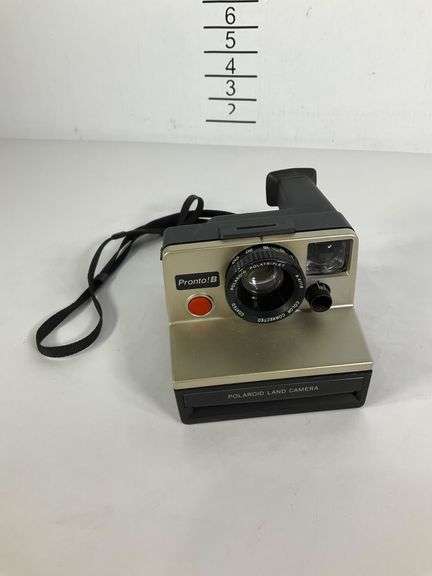 Polaroid Pronto! B Land Camera with Carry Strap - Hash Auctions