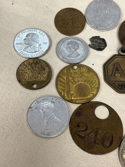 Commemorative Coins, Tokens, and Medallions - Hash Auctions