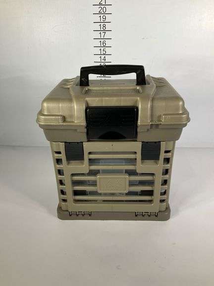 Plano Multi-Tier Storage Box with Organizers and Tools - Hash Auctions