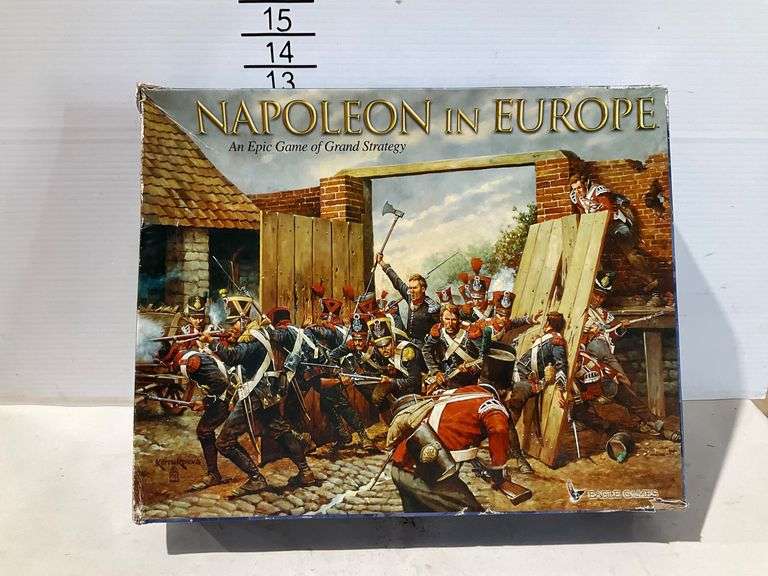 Napoleon in Europe Board Game by Eagle Games - Hash Auctions