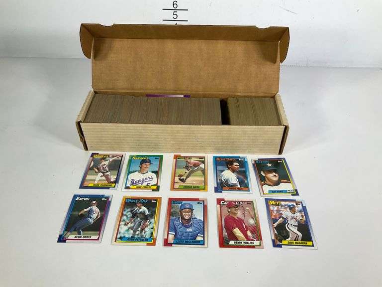Baseball Trading Cards Featuring Various Players and Teams - Hash Auctions