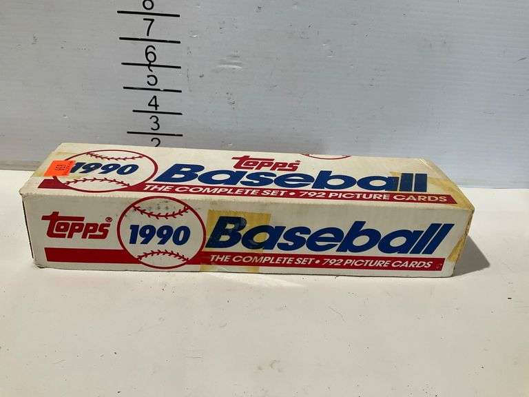 1990 Topps Baseball Complete Set of 792 Picture Cards - Hash Auctions