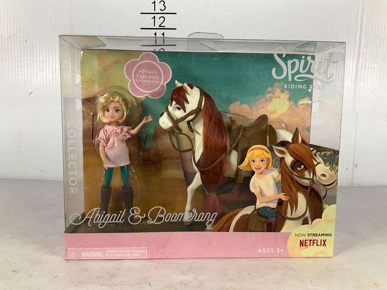 DreamWorks Spirit Riding Free Abigail & Boomerang Figure Set - Hash ...