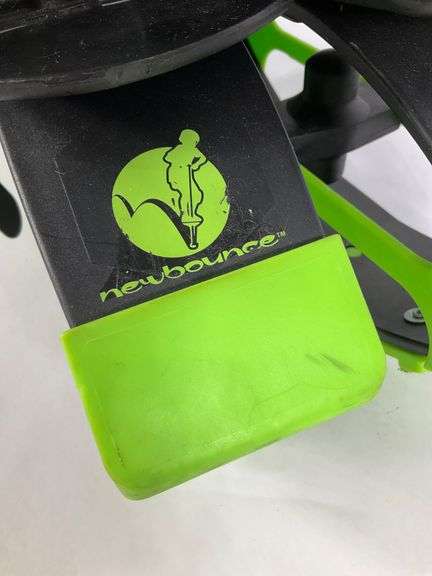 New Bounce Spring-Loaded Jumping Shoes with Green Accents - Hash Auctions