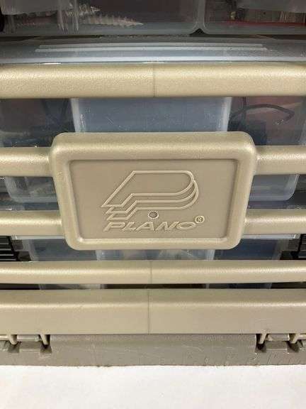 Plano Multi-Tier Storage Box with Organizers and Tools - Hash Auctions