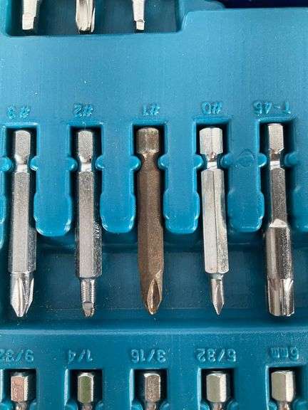 Durex Tool Set with Screwdriver Handle and Various Bits in Plastic Case ...
