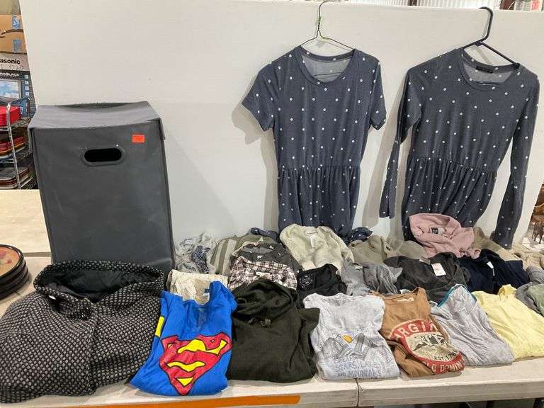 Women’s Clothing, Including Dresses, Tops, And Outerwear With Fabric ...