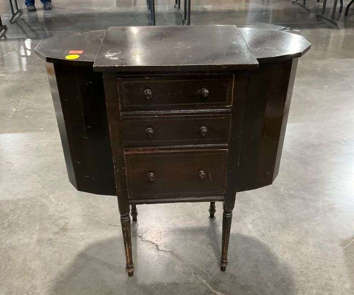 Martha Washington Style Sewing Cabinet - Hash Auctions
