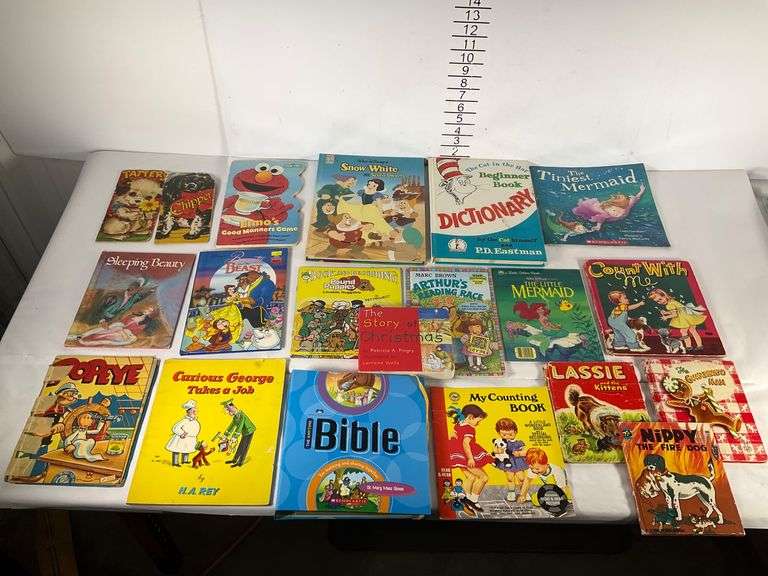 Children’s Books Including Disney, Educational, and Story Collections ...