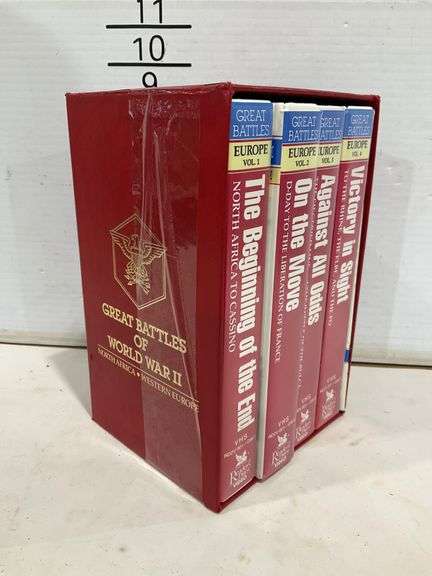 Reader’s Digest ‘Great Battles of World War II’ VHS Box Set - Hash Auctions