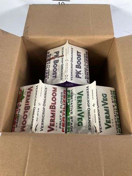 Vermicrop Organics PK Boost Fertilizer Sample Pack - Hash Auctions