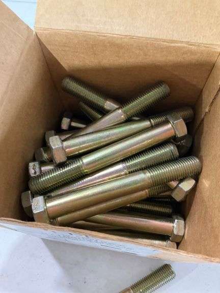 Lake Erie Screw Corp. Grade 8 Fine Thread Cap Screws, 7/16-20 x 3 1/2 ...