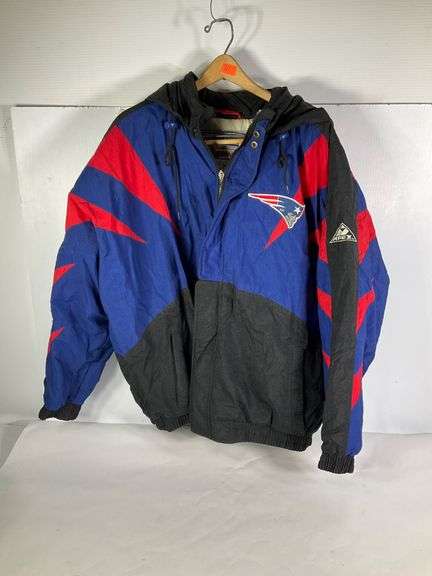 New England Patriots Pro Line Jacket by Apex One, Size XL - Hash Auctions