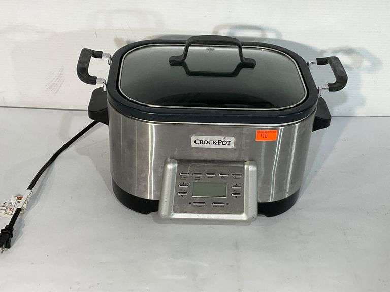 Crock-Pot Programmable Slow Cooker with Digital Display and Glass Lid ...