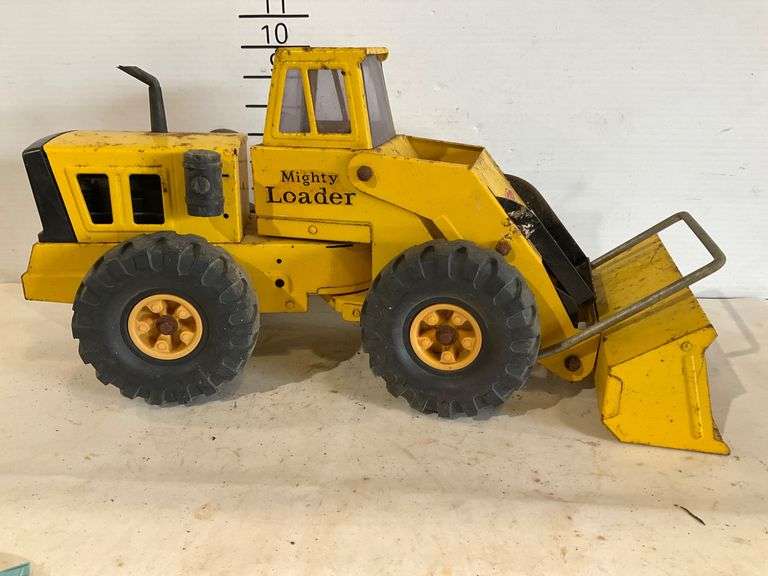 Tonka Mighty Loader Steel Construction Toy Vehicle - Hash Auctions