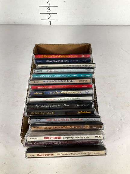 Music CDs Featuring Various Artists and Genres - Hash Auctions