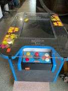 Midway Ms. Pac-Man Cocktail Arcade Cabinet with Controls and Coin Slot ...
