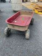 Radio Flyer Model 7 Red Wagon from the Pope Estate Property - Hash Auctions