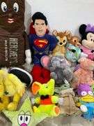 Plush Toys Featuring Licensed Characters with Storage Tote - Hash Auctions