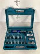 Durex Tool Set with Screwdriver Handle and Various Bits in Plastic Case ...