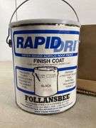 3 Gallons of Rapid-Dri Water-Based Acrylic Roof Paint by Follansbee ...