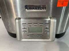 Crock-Pot Programmable Slow Cooker with Digital Display and Glass Lid ...