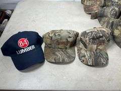 Assorted Logo and Camo Baseball Caps - Hash Auctions