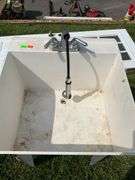 Utilatub Model 15 Laundry Sink by E.L. Mustee & Sons with Faucet - Hash ...