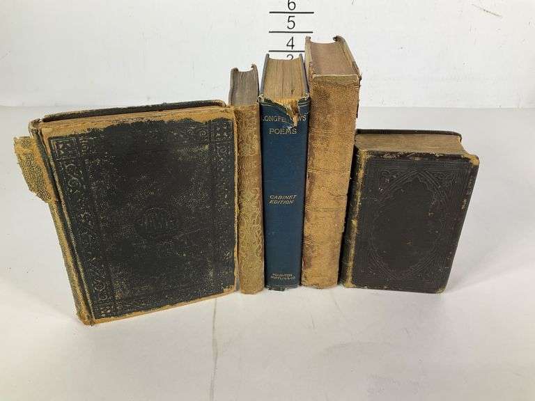 19th Century Books Including Hymnals and Literary Works - Hash Auctions