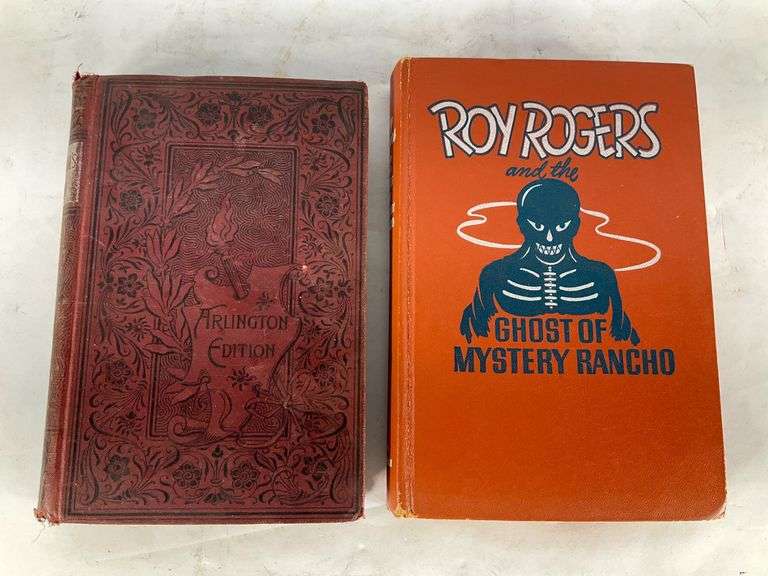 Two Hardcover Books Including ‘Roy Rogers and the Ghost of Mystery ...
