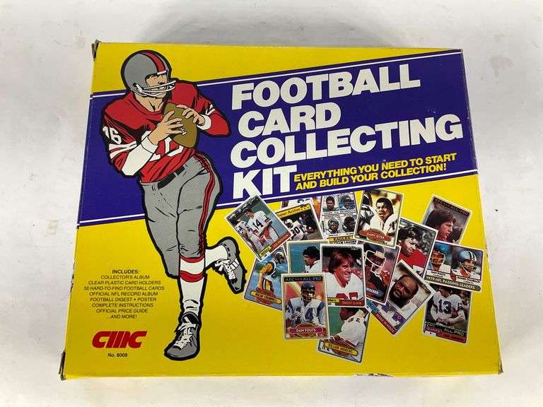 CMC Football Card Collecting Kit with Cards, Album, and Extras - Hash ...