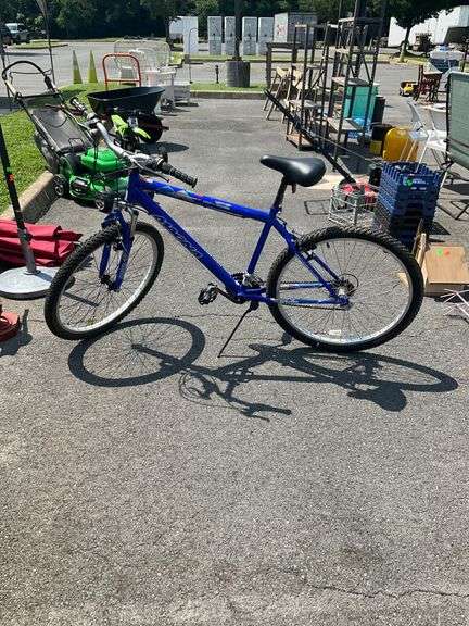 Blue Magna 21-Speed Bicycle with Rear Caliper Brakes - Hash Auctions