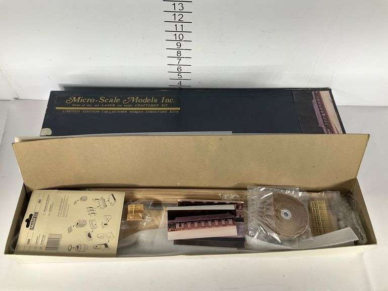 Micro-Scale Models Inc. HO Scale Laser-Cut Craftsmen Kit with Faller ...