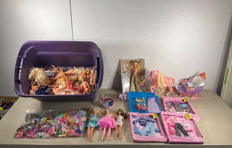 Dolls and Accessories Including Barbie Brand and Lovely Patsy Fashion ...