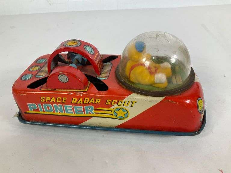 Modern Toys (Japan) Space Radar Scout Pioneer Tin Toy - Hash Auctions