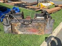 Loader Bucket with Grabbles, quick detach skid loader type, 5 1/2 foot ...
