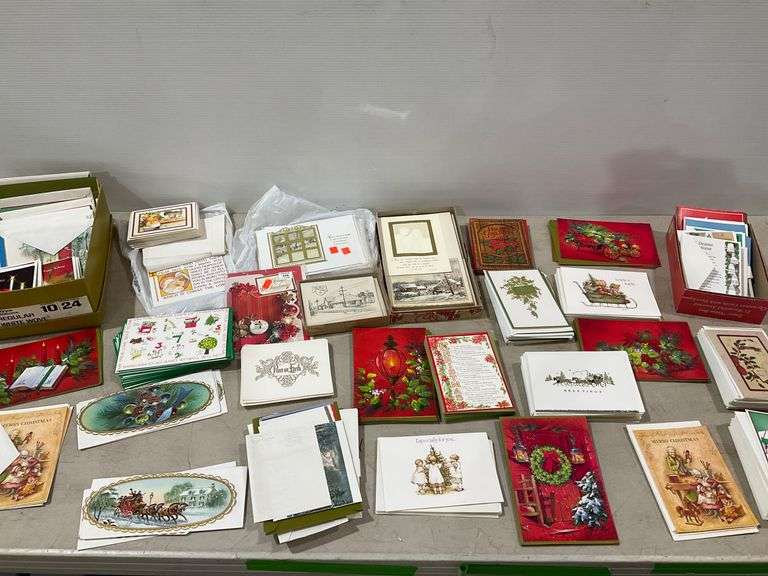 Vintage Holiday Greeting Cards With Envelopes - Hash Auctions
