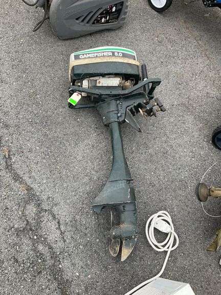 Gamefisher 5.0 HP Outboard Motor by Sears, Roebuck and Co. - Hash Auctions