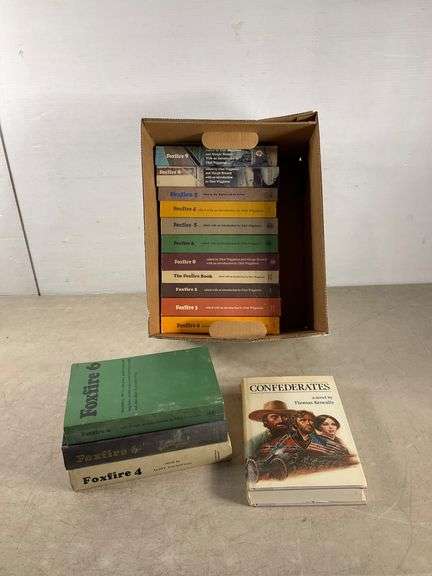 Boxed Collection of ‘Foxfire’ Volumes and ‘Confederates’ Novel by ...