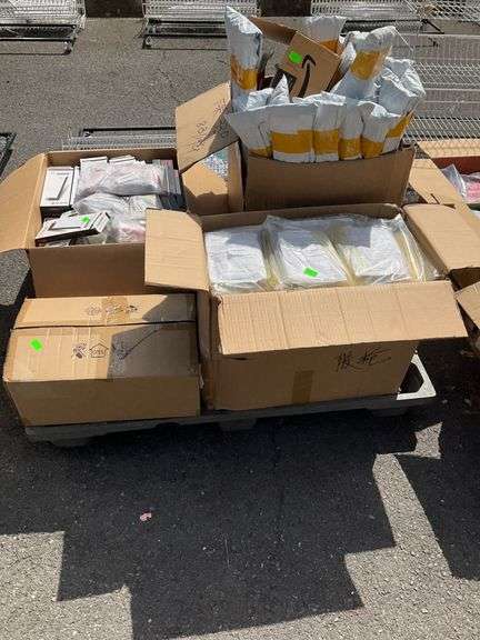 Bulk Lot of Mixed Items in Boxes and Poly Mailers - Hash Auctions