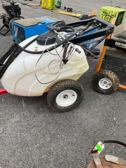 FIMCO Industries 20-Gallon Tow-Behind Sprayer, Model 5277981, Works Per ...