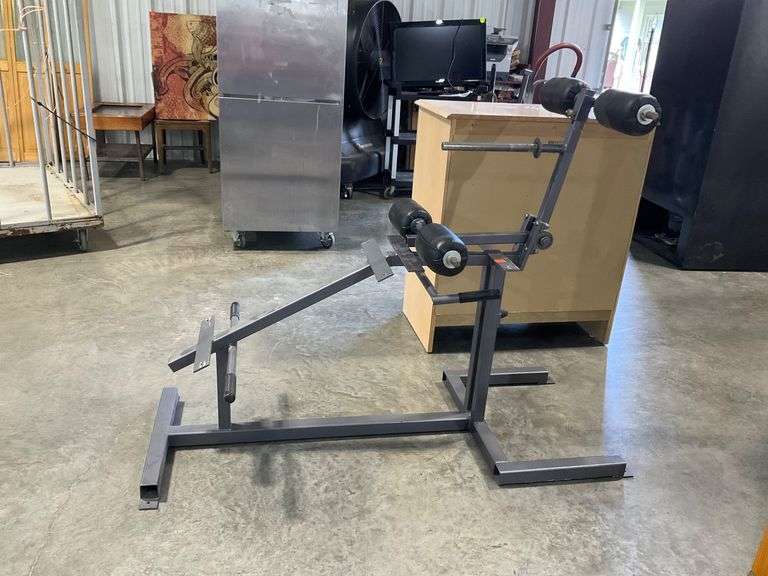 Adjustable Steel Exercise Equipment for Hyperextensions and Back ...