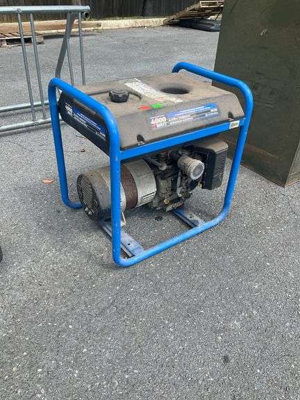 4,000-Watt Electric Generator with Premium Brushless Alternator, Model ...